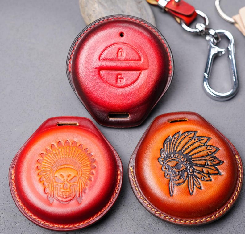 Buick Encore GX Leather Key Fob Cover – Custom Remote Holder for ...