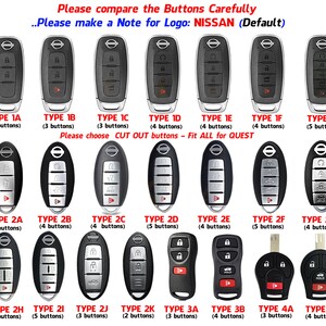 Handcrafted Leather Fob Cover Altima/ Armada/ Kicks/ Maxima/ Murano ...