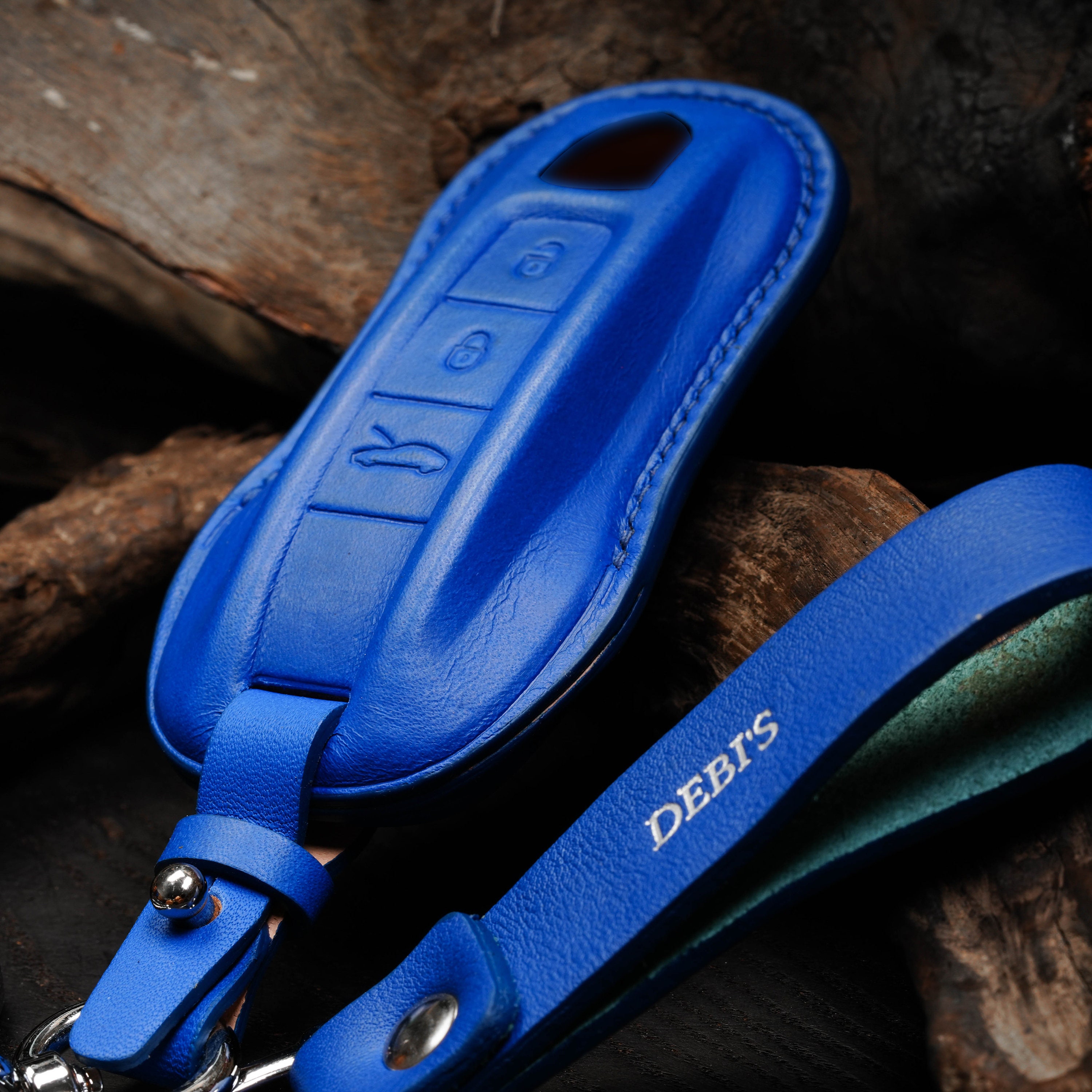 Porsche 911 918 996 997 991 Taycan Macan Cayman Leather Key - Etsy