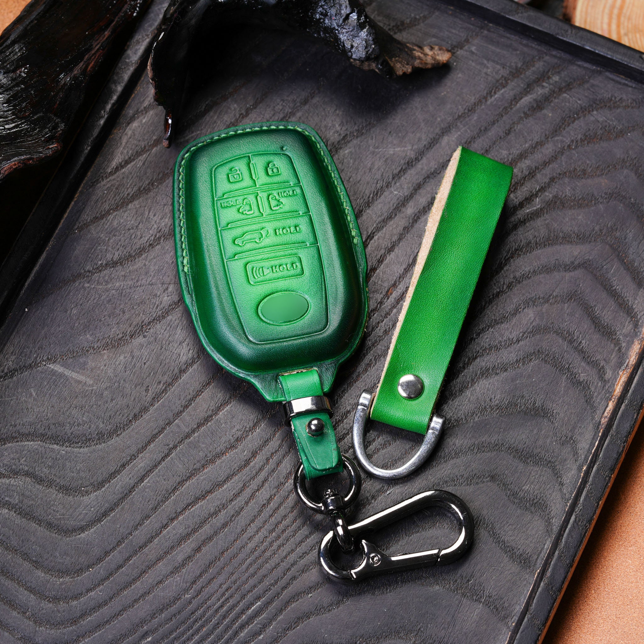 Leather Key Fob Cover 2022-2024 Toyota RAV4 Venza Bz4x - Etsy