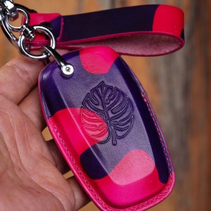 Buick Encore GX Leather Key Fob Cover – Custom Remote Holder for ...
