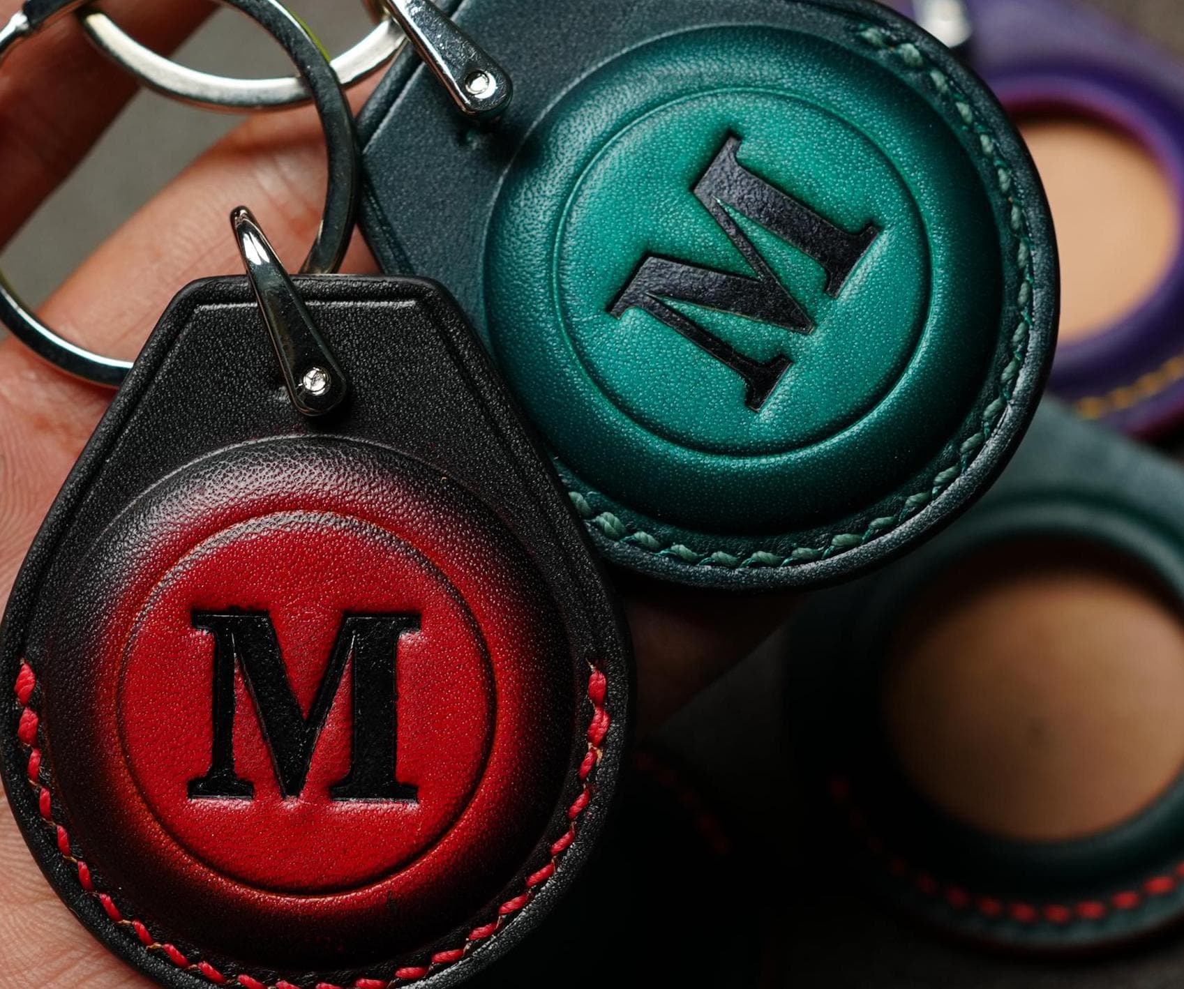 Personalization Leather Key Fob HID Corporation 1346 Proxkey III Key ...