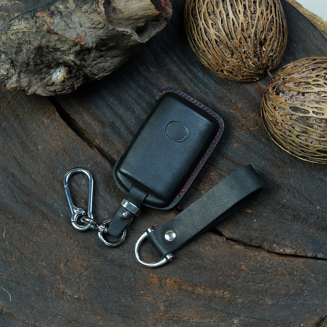 Leather Key Fob Cover for 2019-2024 Mazda Models 3 Hatchback, CX3, CX5 ...
