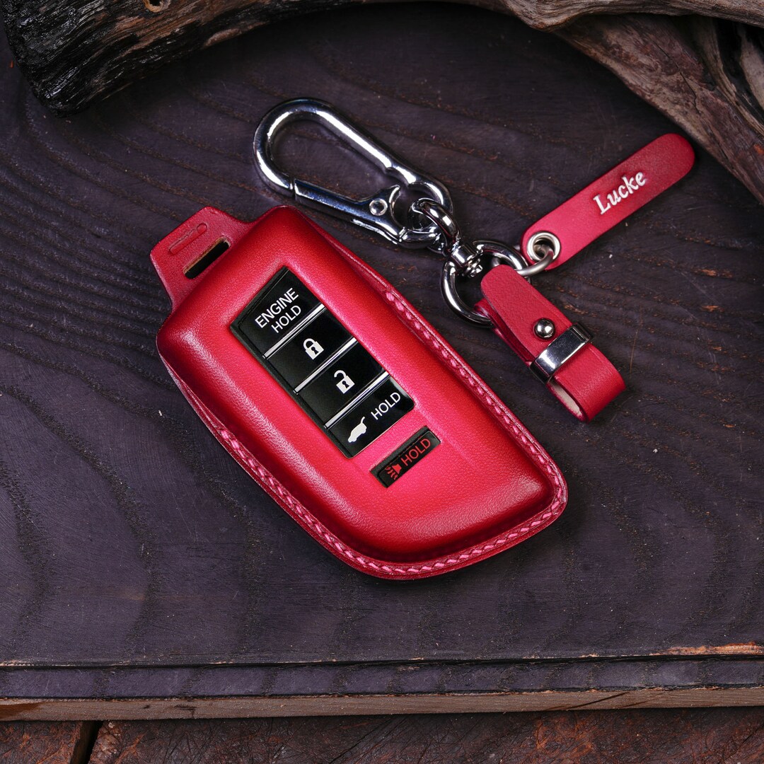 Acura 2006-2025 Leather Key Fob Cover for - Fits Mdx, Rdx, ZDX , ADX ...