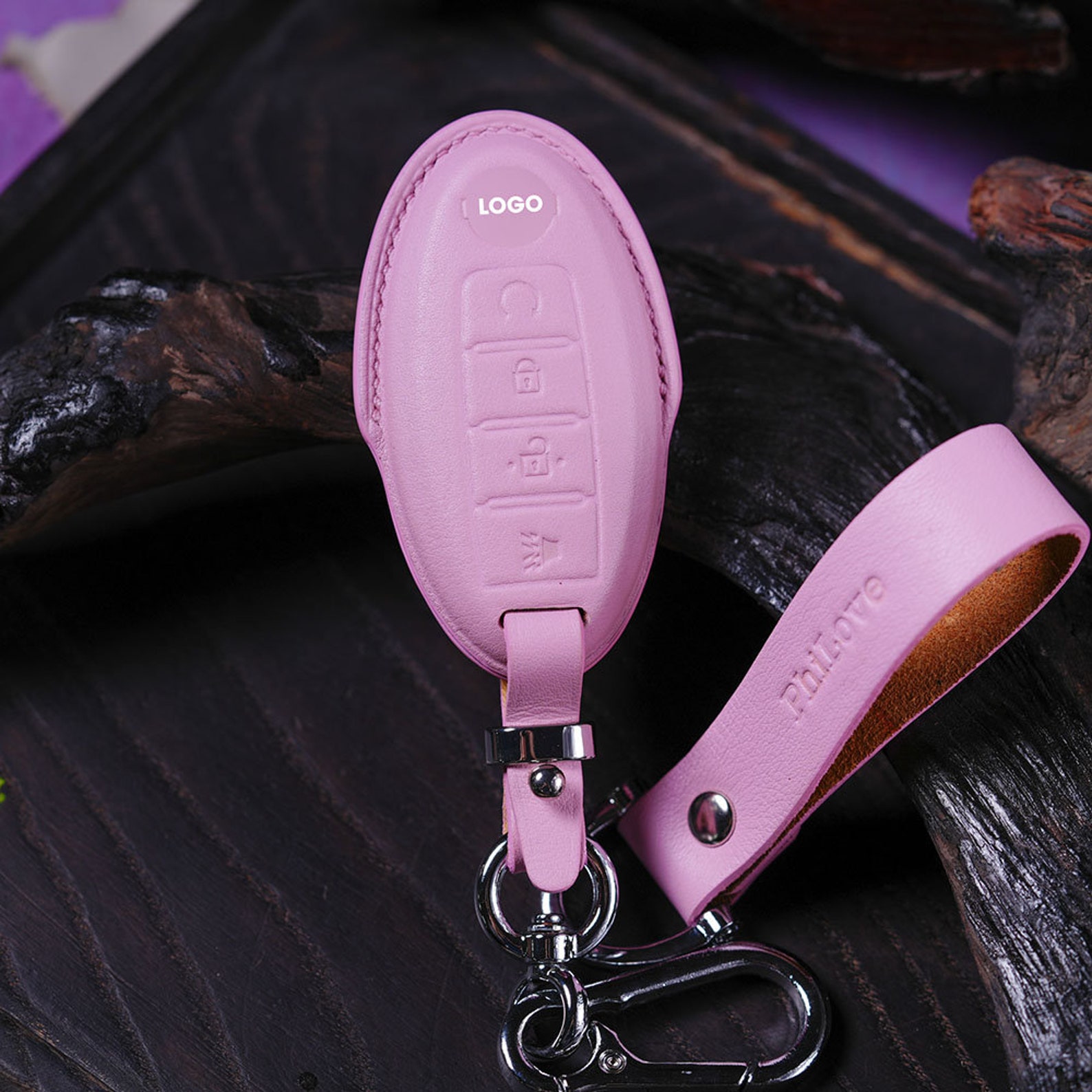 Mama Bear Pink Cute Key Fob Cover 2023-2024 Pathfinder, Altima, Armada ...