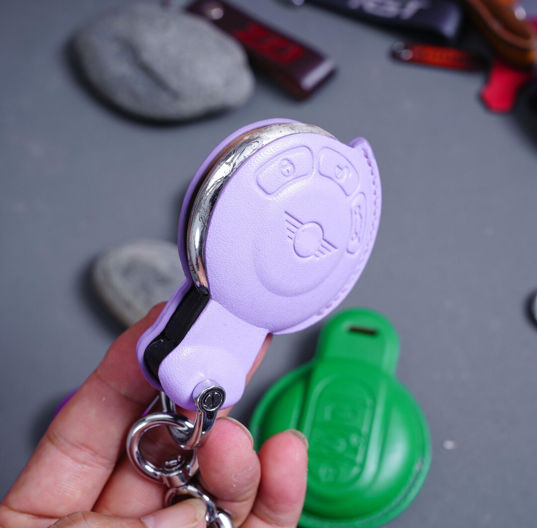MINI Gen 2 Key Fob Cover (2006–2025) – Handmade Leather Case for R55 ...