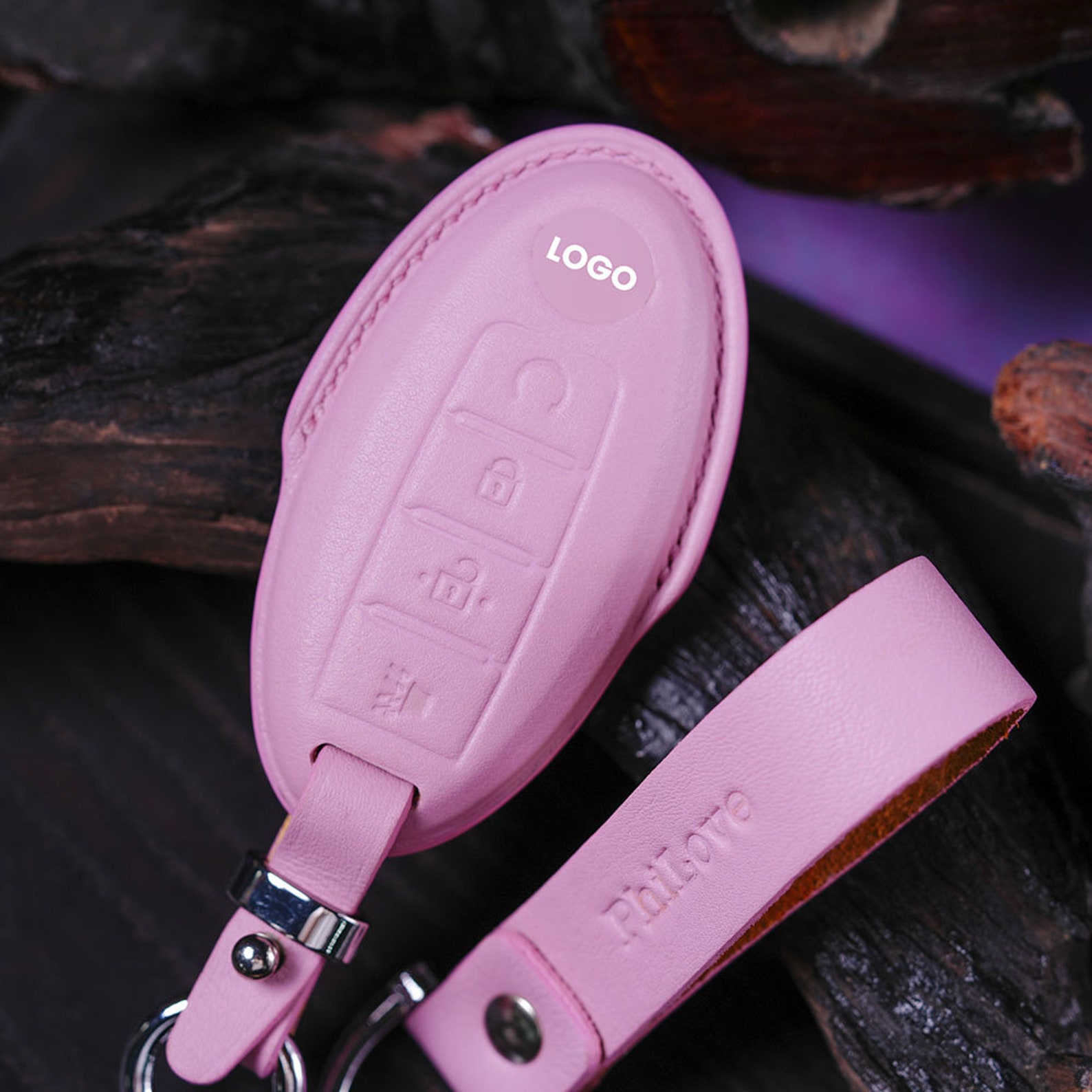 Mama Bear Pink Cute Key Fob Cover 2023-2024 Pathfinder, Altima, Armada ...