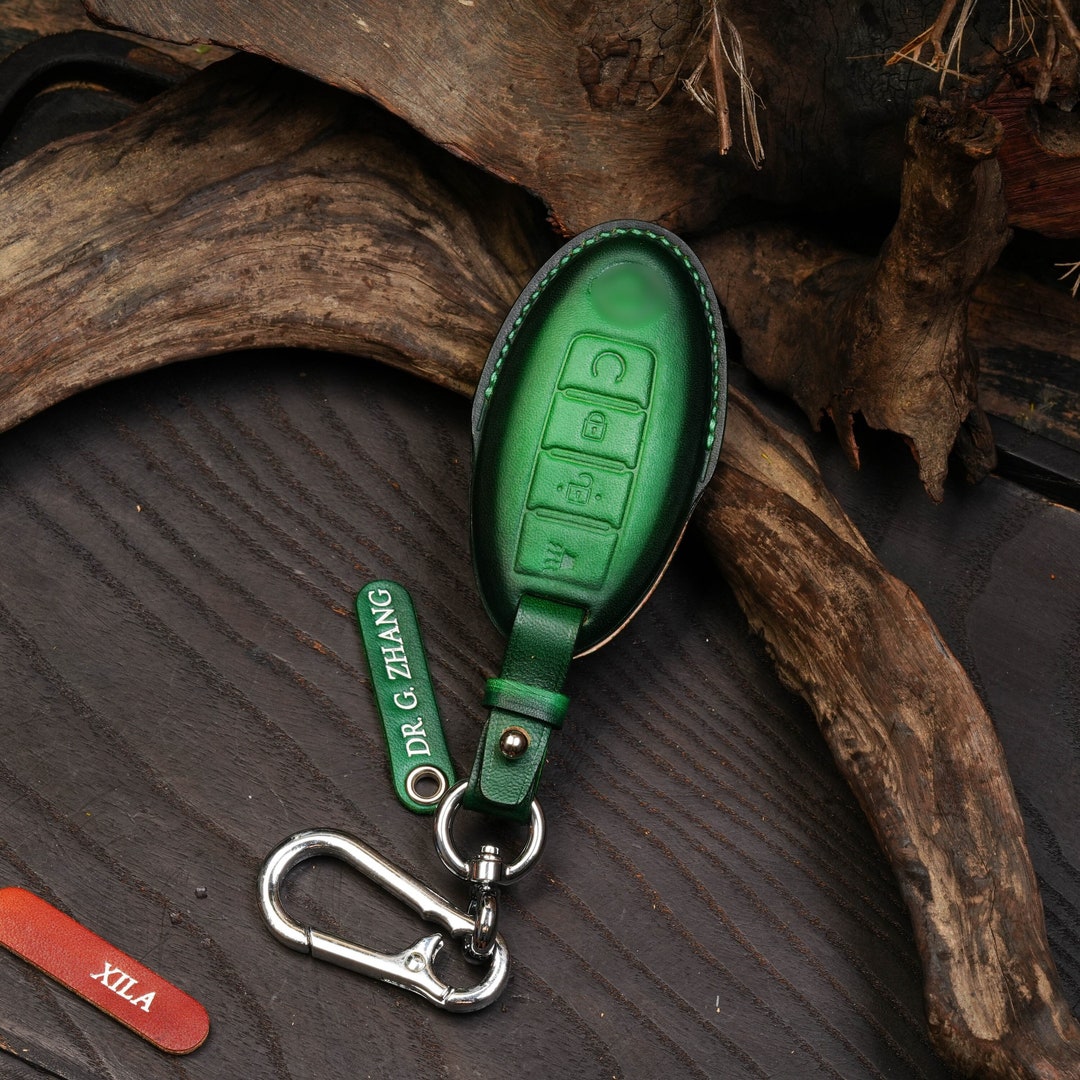 Key Fob Nissan & Infiniti 2024 Leather Key Fob Cover Kicks Teana Rogue ...