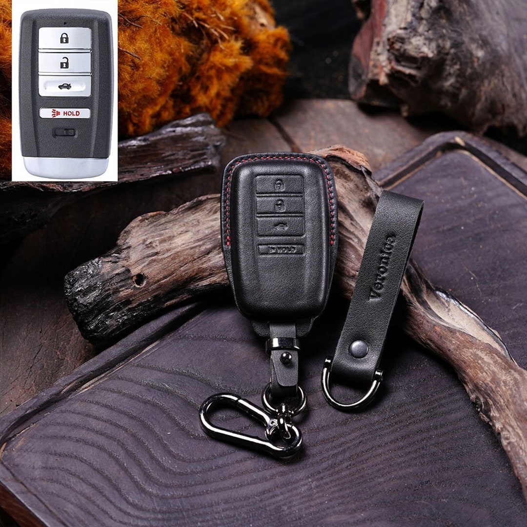Leather Key Fob Covers for Acura: Tlx, Mdx, Rdx, Rlx, ILX, ZDX, TL ...