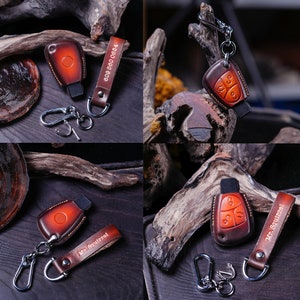 Mercedes 1999-2025 Leather Key Cases GLC, Gls, Gle, S, AMG - Fits CL55 ...