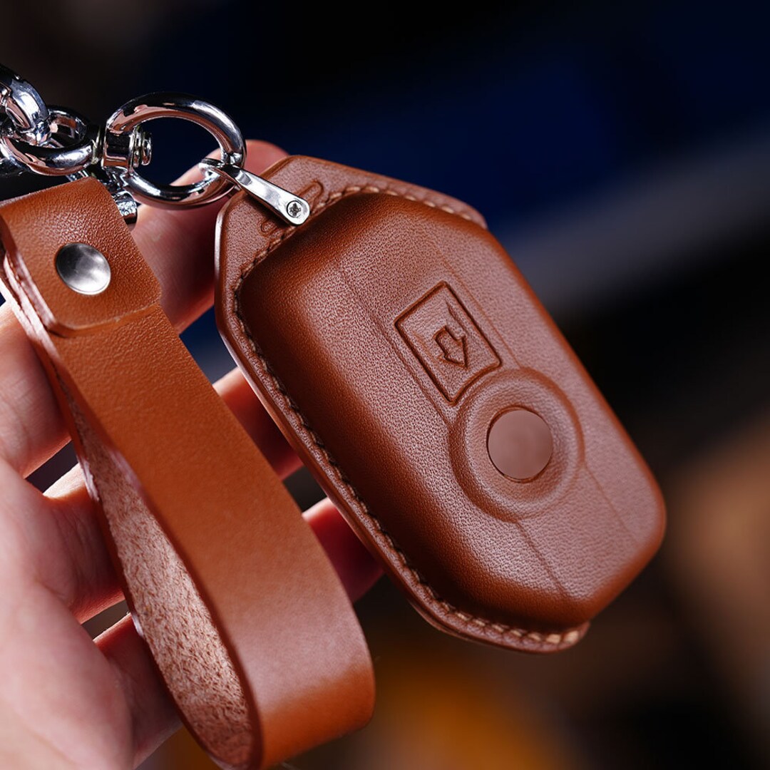 BMW R1250 GS Series Custom Leather Key Fob Covers – Tailored For, F ...
