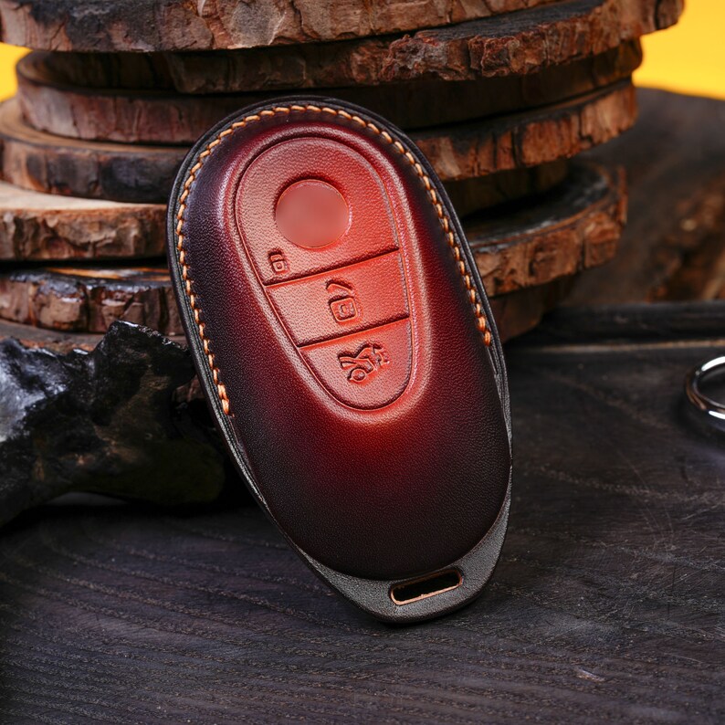 Leather Key Fob Cover for 2021-2024 Mercedes EQS SL 63 EQE - Etsy