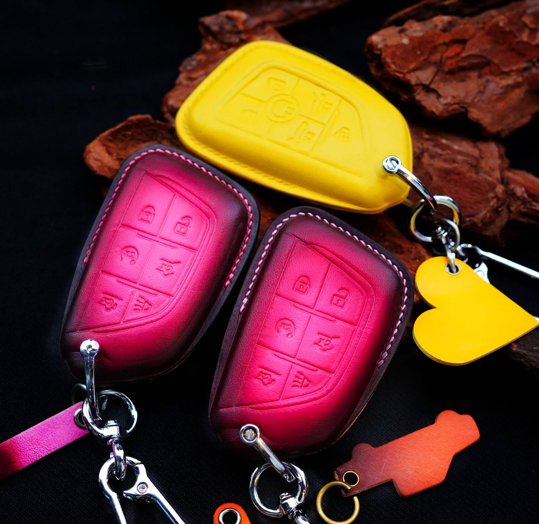 Cadillac Escalade Leather Key Fob Cover | Fits CT6, ATS, XTS, Srx, Sls ...