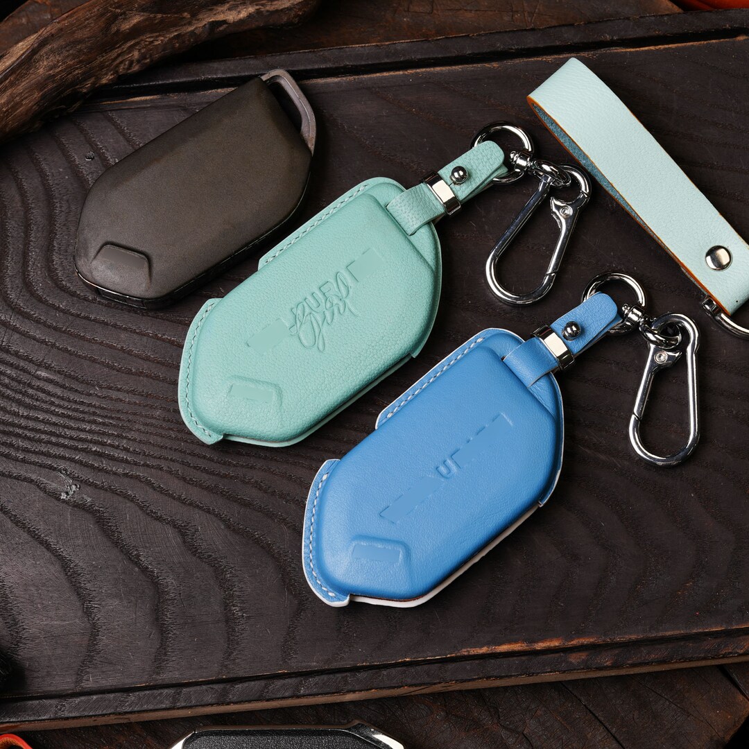 Sportage TELLURIDE K4 K5 EV9 Key Fob Cover - Luxury Leather Key Case ...