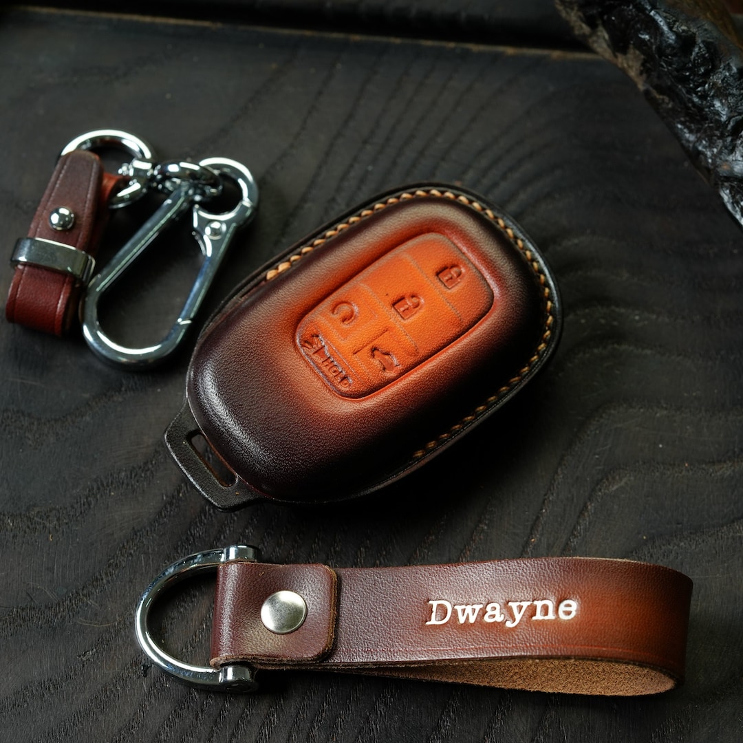 Honda 2022 2023 HRV Sport 2 3 4 5 Button Leather Key Fob Cover for ...