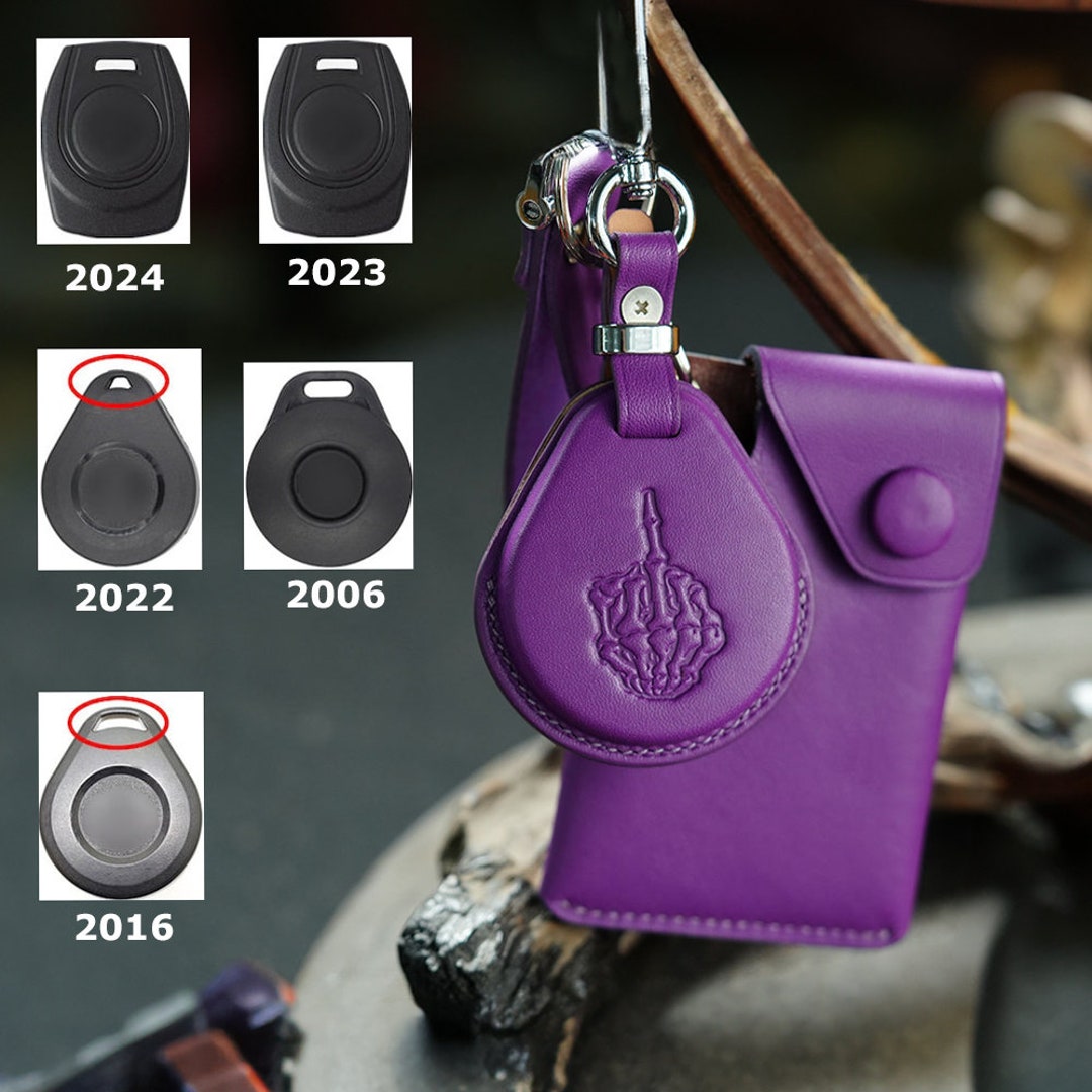 Handmade Leather Key Fob Cover for Street Glide, CVO, Electra King, Bob ...