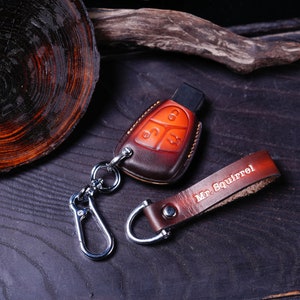 Mercedes 1999-2025 Leather Key Cases GLC, Gls, Gle, S, AMG - Fits CL55 ...
