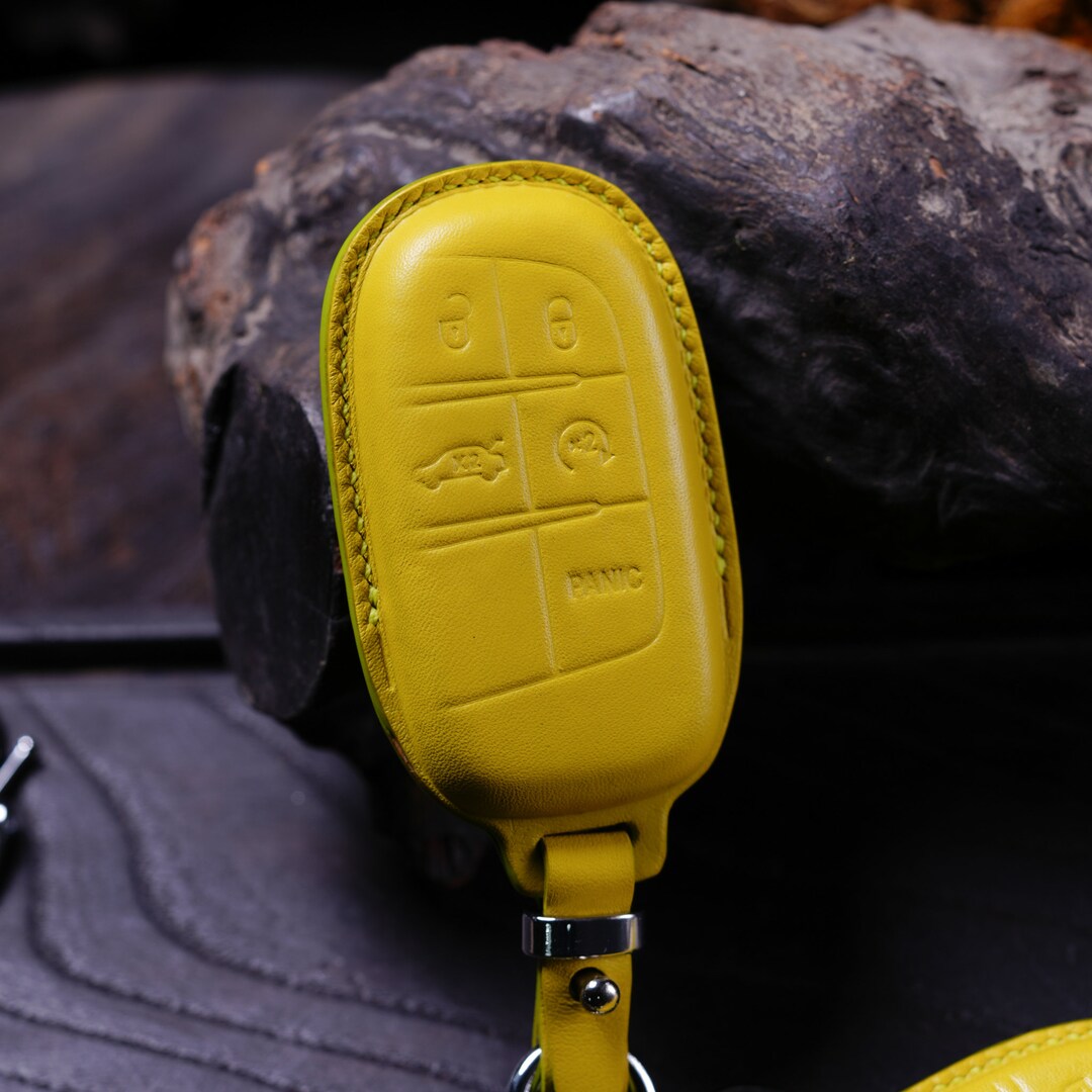 Custom Leather Key Fob Covers: Ramz Trucks, Dogde, Cchryslerr, Peep ...
