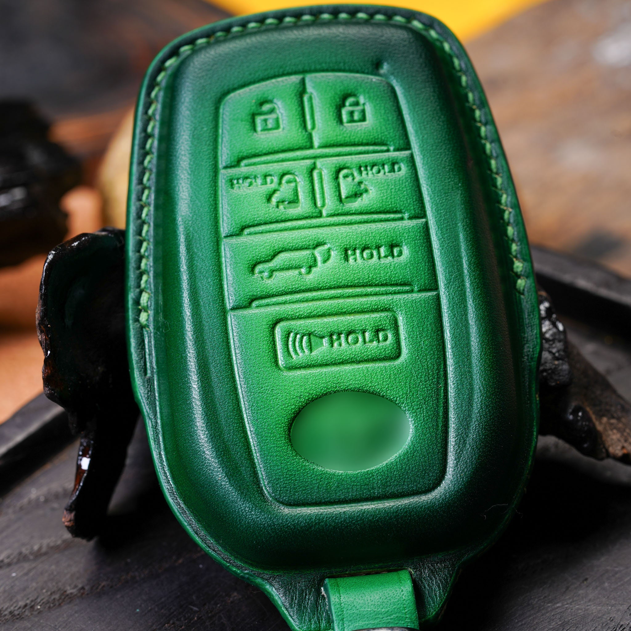 Leather Key Fob Cover 2022-2024 Toyota RAV4 Venza Bz4x - Etsy