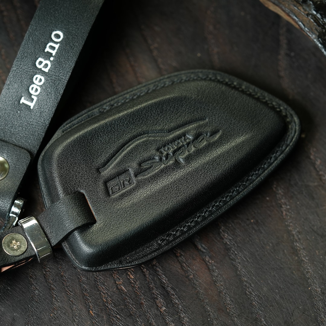 Leather Key Fob Cover for Toyota GR Supra Trd, A90, MK4, MK5, GR86 2021 ...
