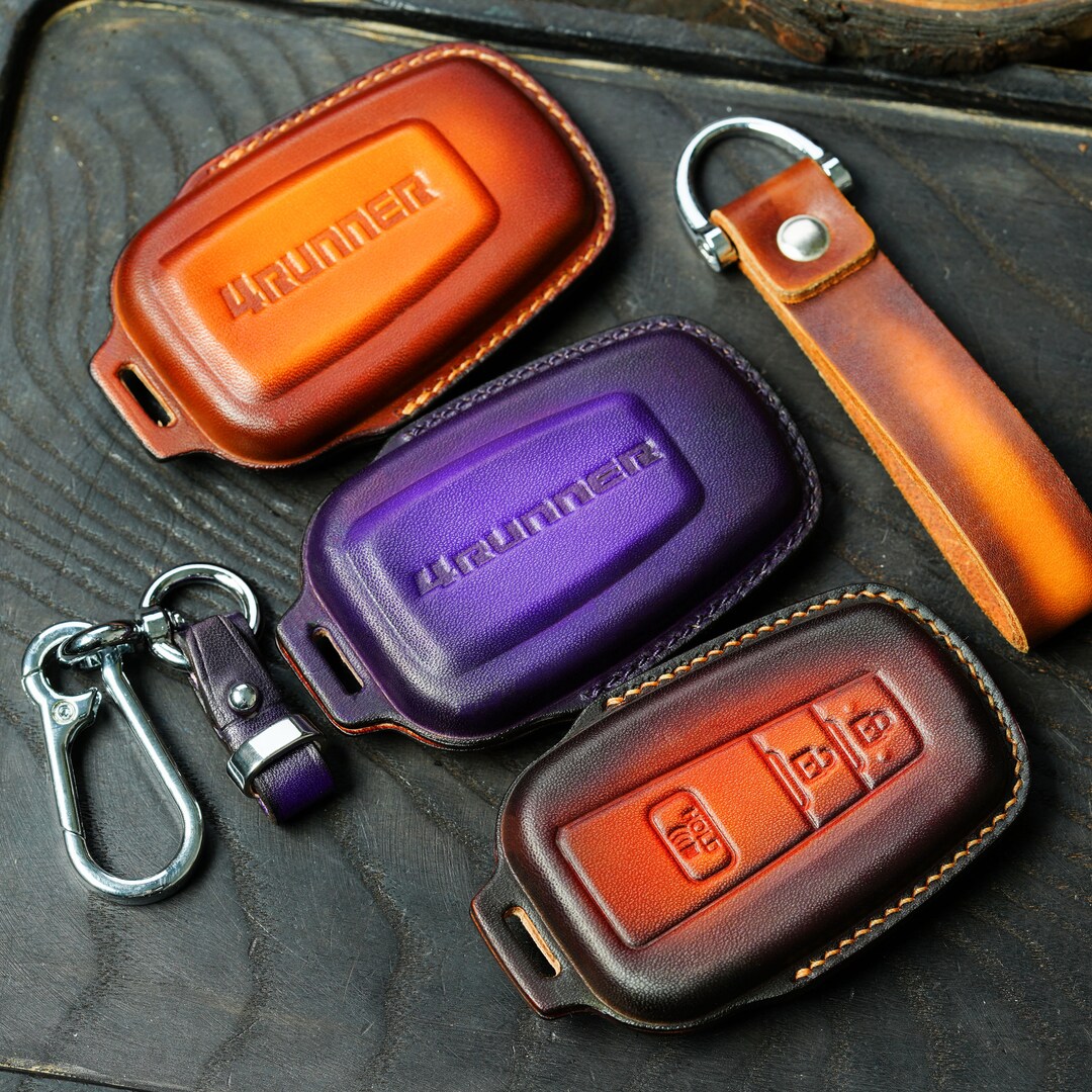 Toyota 4runner 2006-2025 Leather Key Fob Cover for TRD Pro, Limited ...