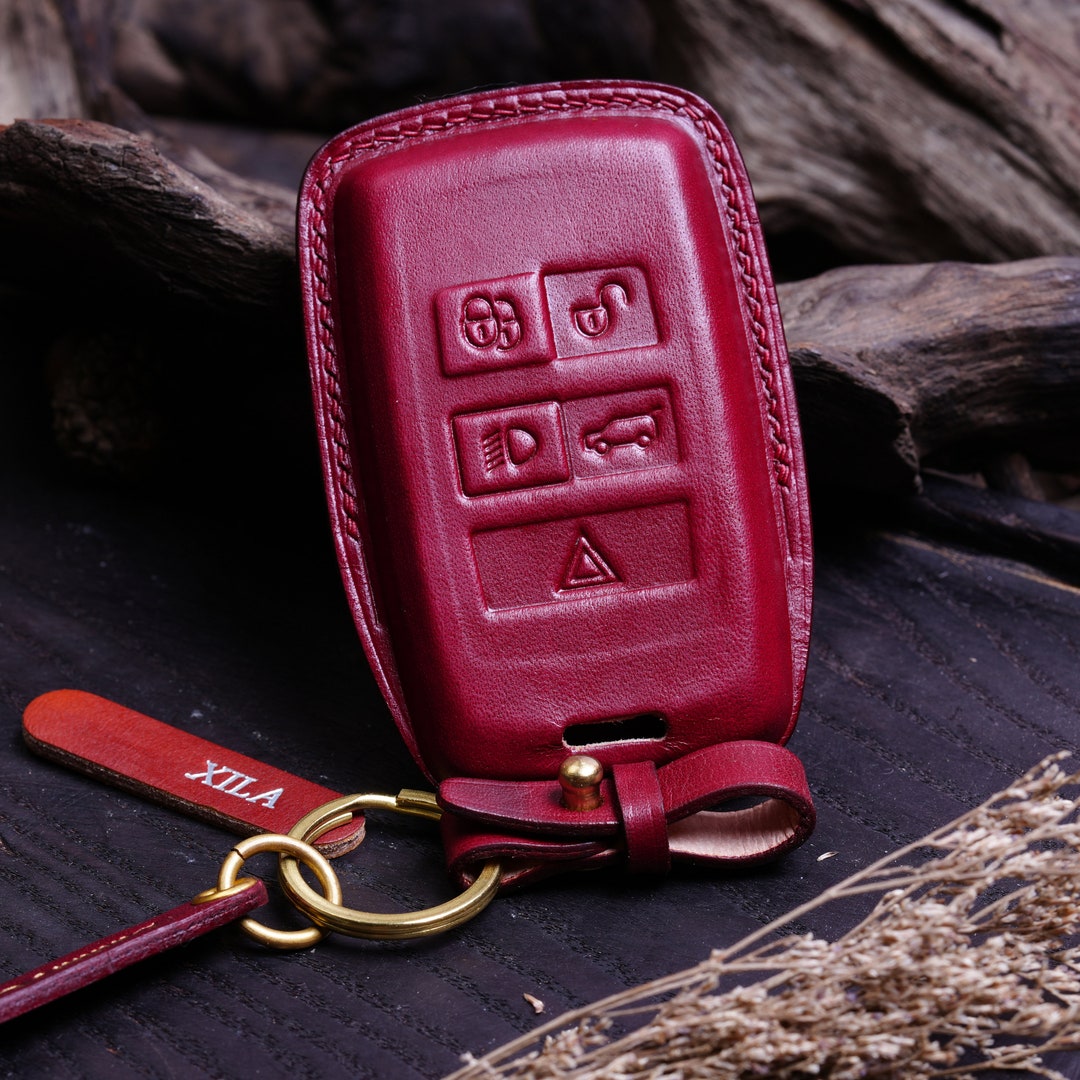Personalized Land Discovery Rover Range LR3 Evoque Defender Leather Key ...