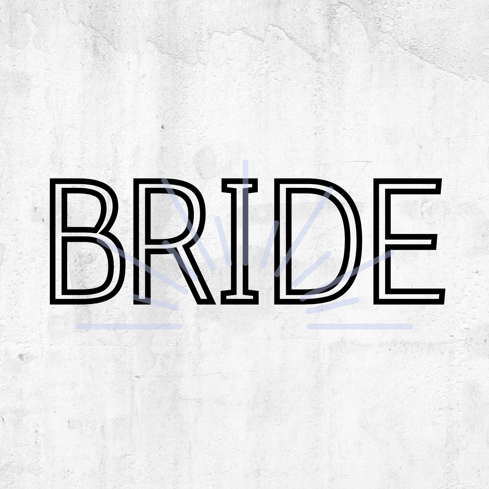 Outline Bride SVG Wedding Design SVG Bridal Bridal Design - Etsy