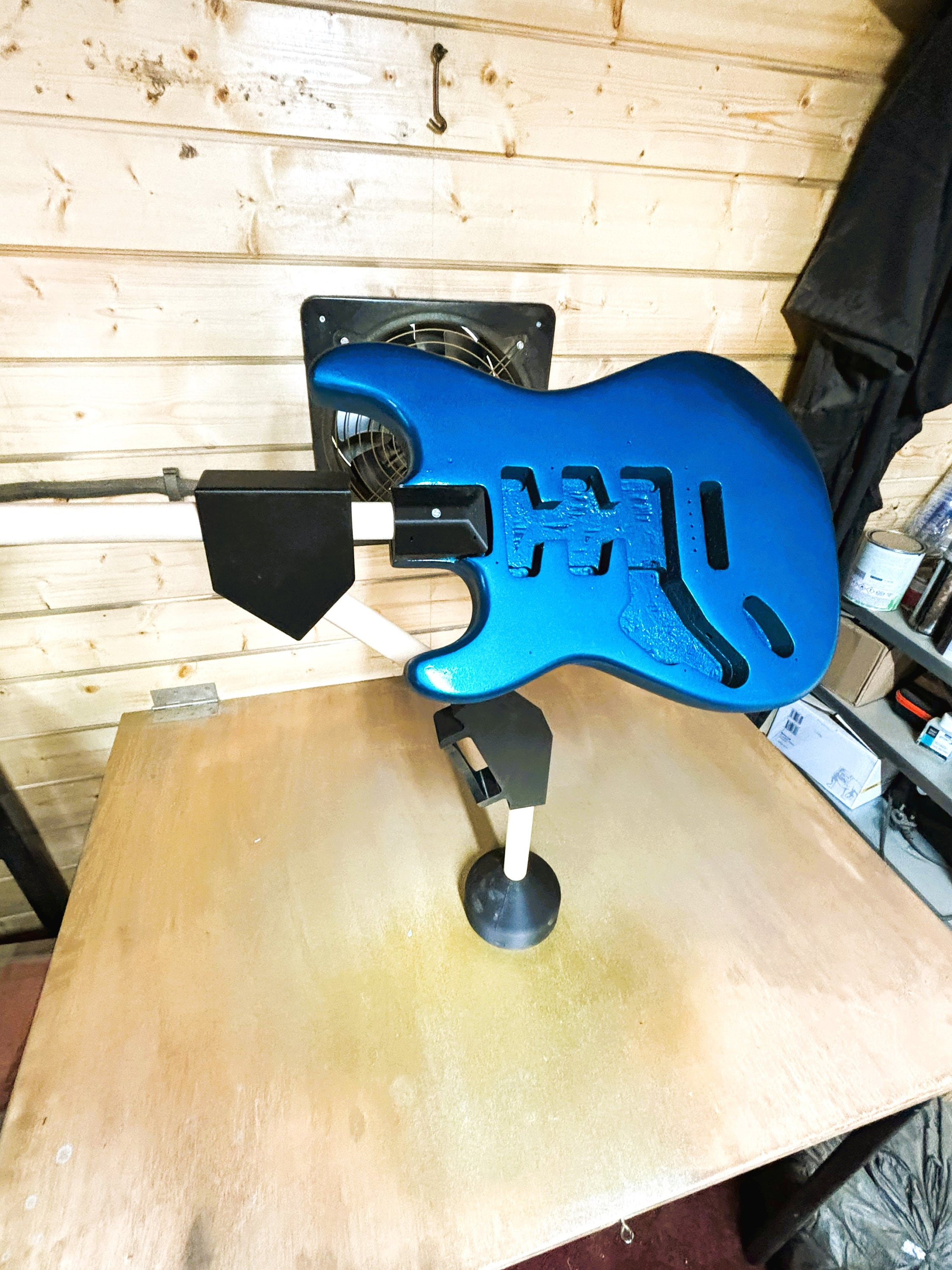 3D Printed Guitar Spray Jig: Strat & Tele Body Painting Aid - Etsy