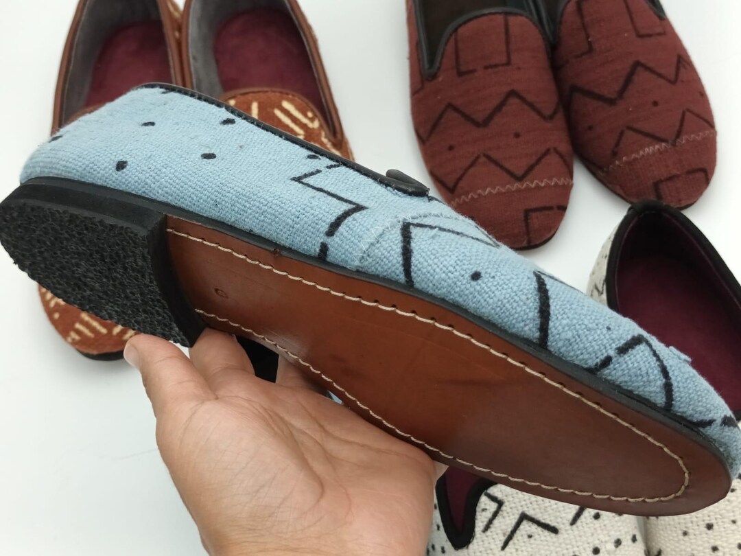 Bohemian Maasai Fabric Shoes | Handmade Tribal Shoes | Afro-moroccan ...