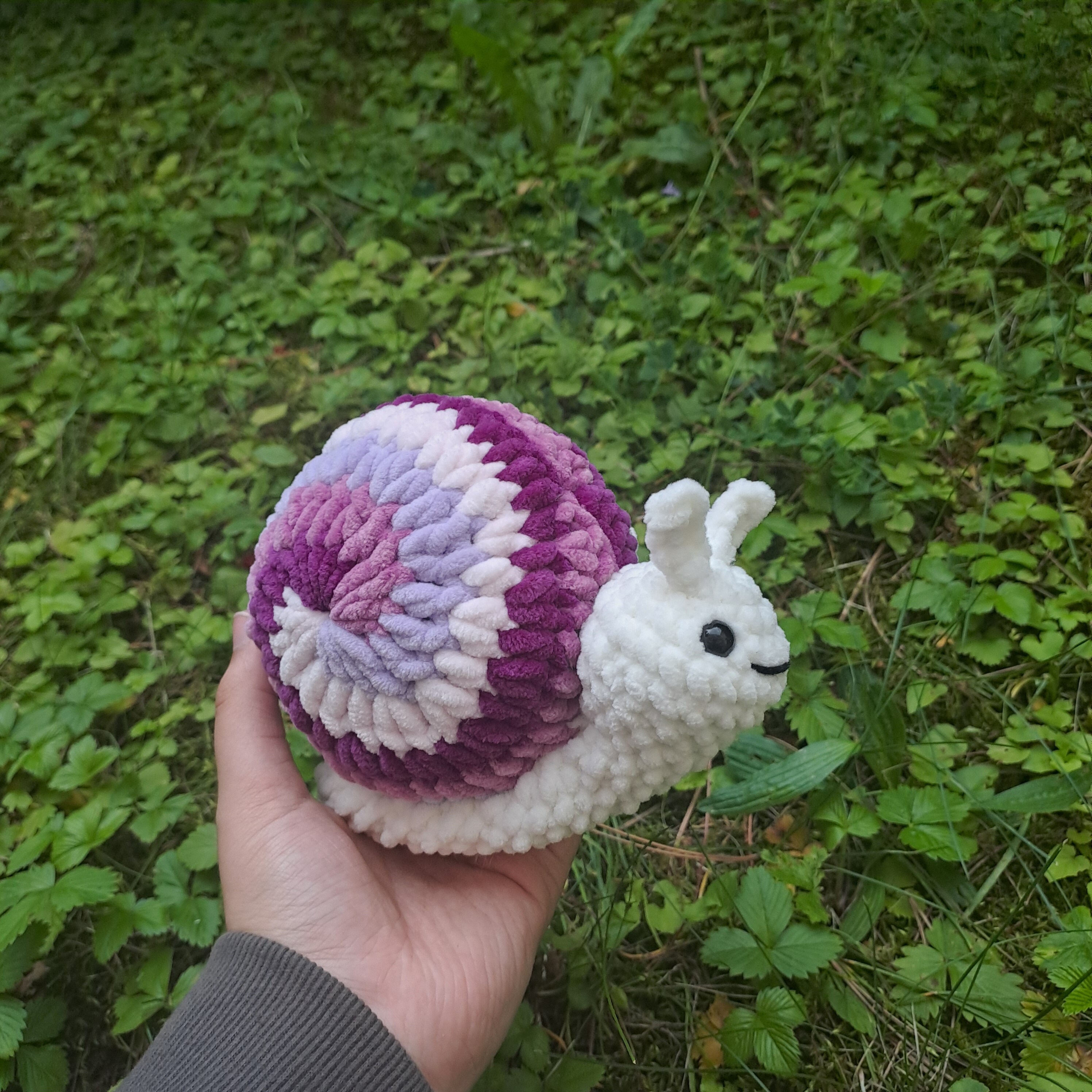 Spiral Granny Square Snail, Crochet PDF Pattern - Etsy