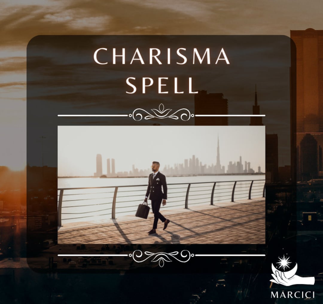 Charisma Spell, Become More Confident in Yourself Spell, Social Magnet ...