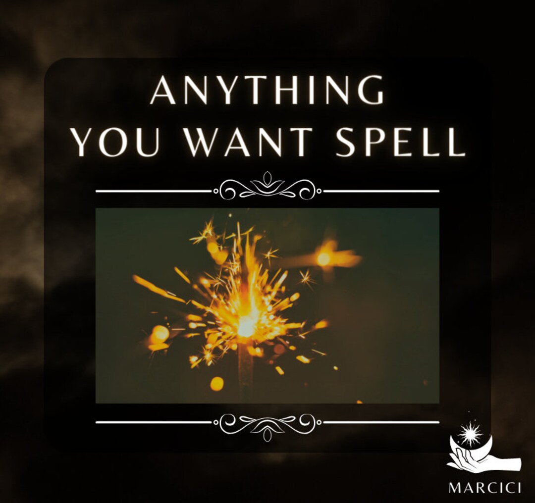 Anything You Want Spell, Achieve Your Dreams Spell, Money Spell, Car ...