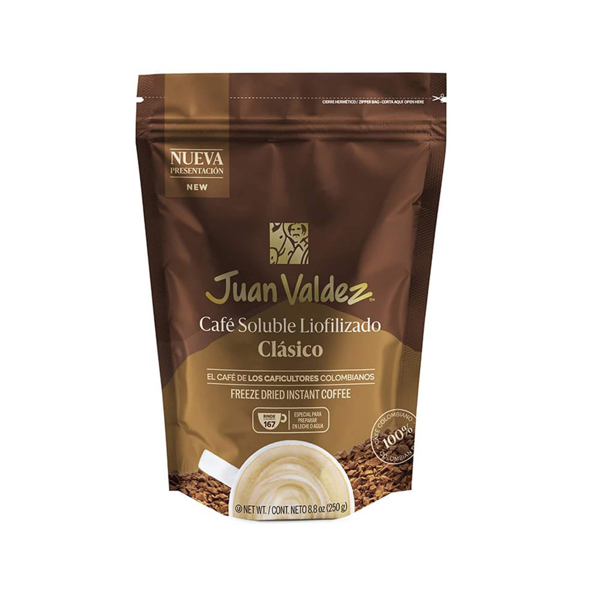 Juan Valdez Instant Freeze Dried Regular Coffee Zip Pack - Etsy