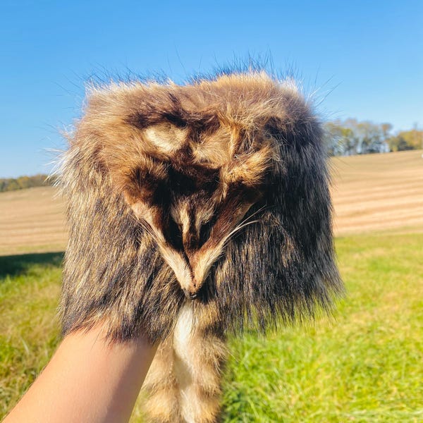 Coonskin Hat - Etsy