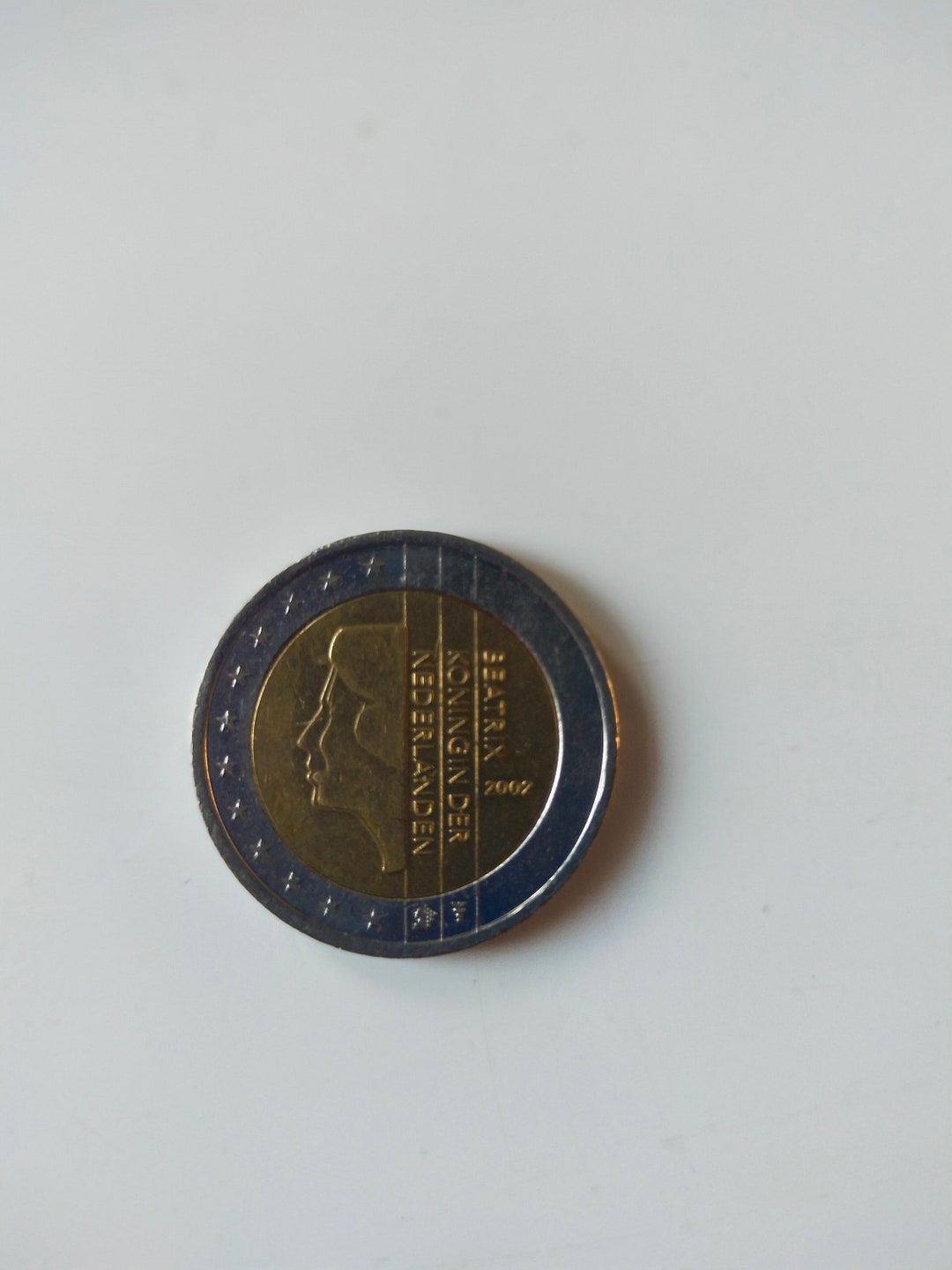 2 Euro Coin | Beatrix Queen of the Netherlands - Etsy
