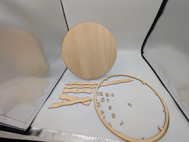 Wooden Clock Kit - Etsy