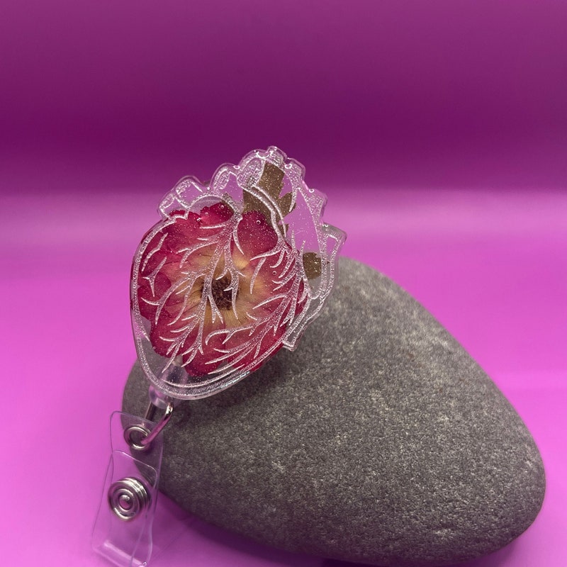 Epoxy Name Reel Badge - Etsy