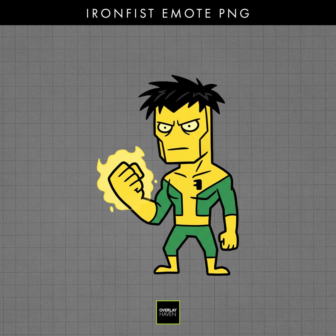 Cursed Ironfist Emote: Derpy Fist Bump Fail Meme PNG - Etsy