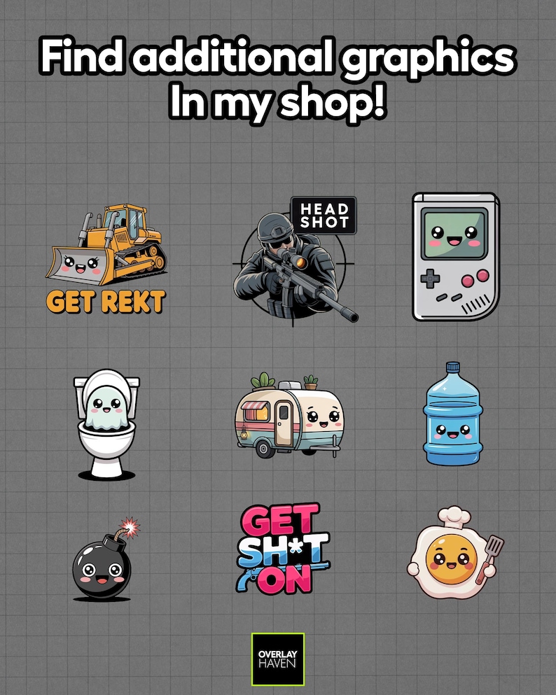 Gingerbread Man Emote Bundle Streamer Set- Christmas Twitch Stream ...