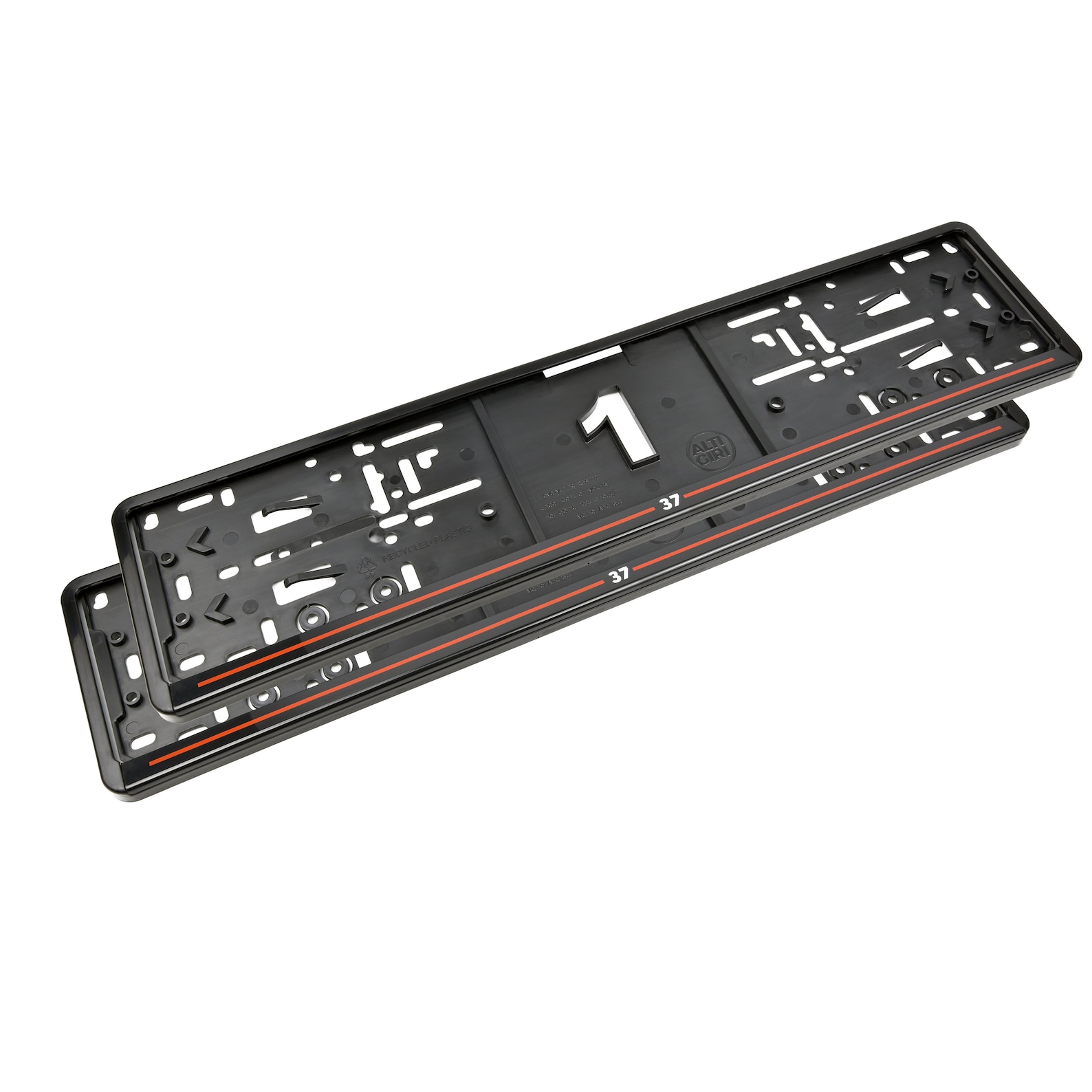 2 X Fits MINI Cooper European Euro License Number Plate Frame Surround ...
