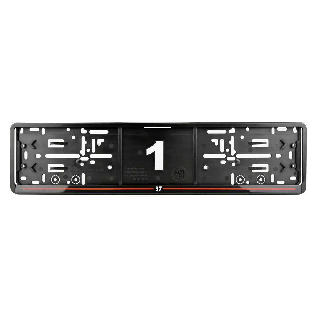 2 X Fits MINI Cooper European Euro License Number Plate Frame Surround ...