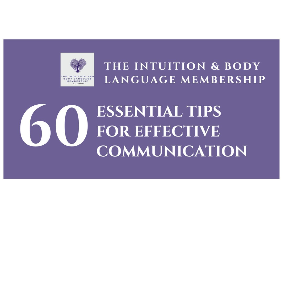 60 Essential Body Language Tips for Effective Communications - Etsy
