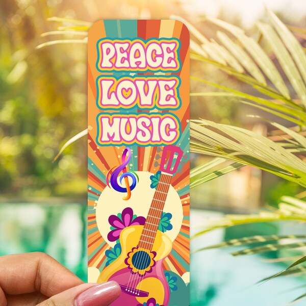 Music Bookmark - Etsy