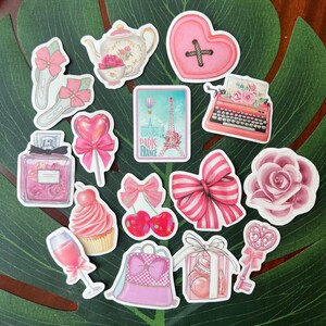 Coquette Sticker Pack Girly Laptop, Kindle, Water Bottle, Phone ...