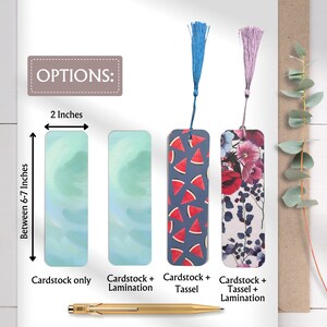 Cabin Crew Gift Airplane Bookmark for Pilot or Flight Attendants Double ...