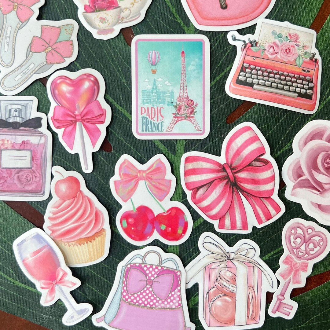 Coquette Sticker Pack Girly Laptop, Kindle, Water Bottle, Phone ...