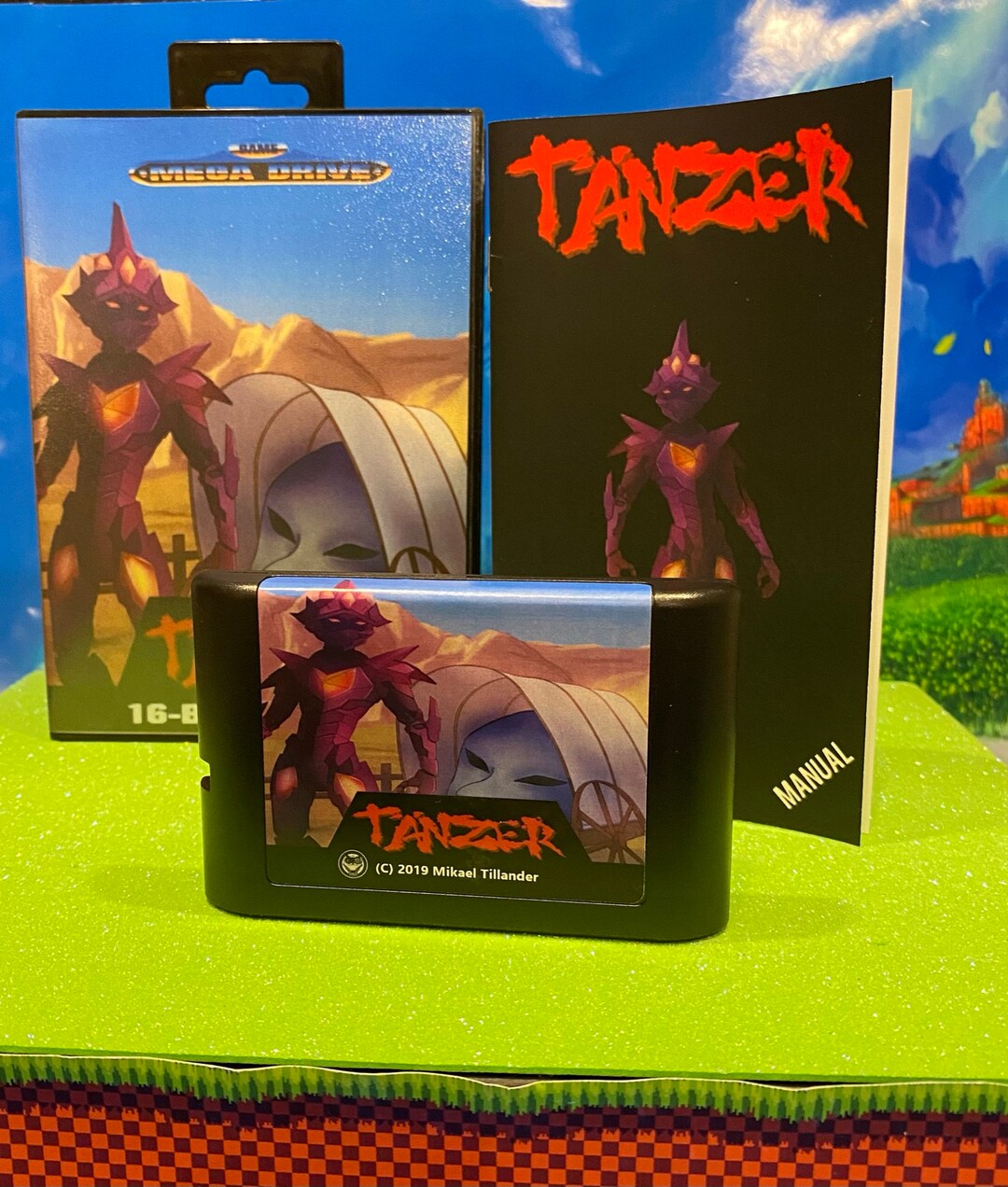 Tanzer - PAL Version - SEGA Mega Drive GENESIS - Etsy