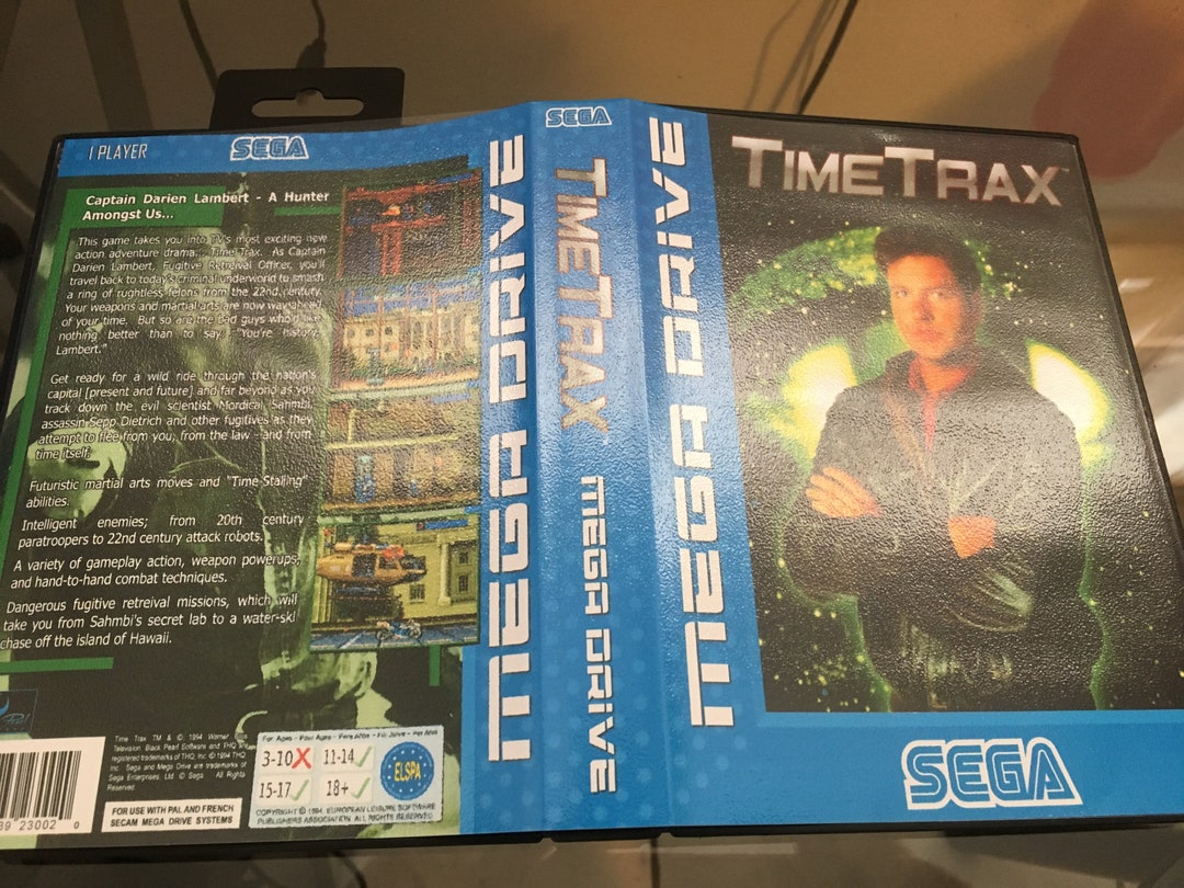Time Trax - PAL Version - SEGA Mega Drive GENESIS - Etsy