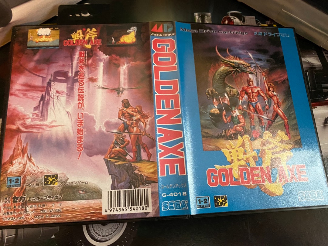 Golden Ax JAP Version SEGA Mega Drive GENESIS - Etsy