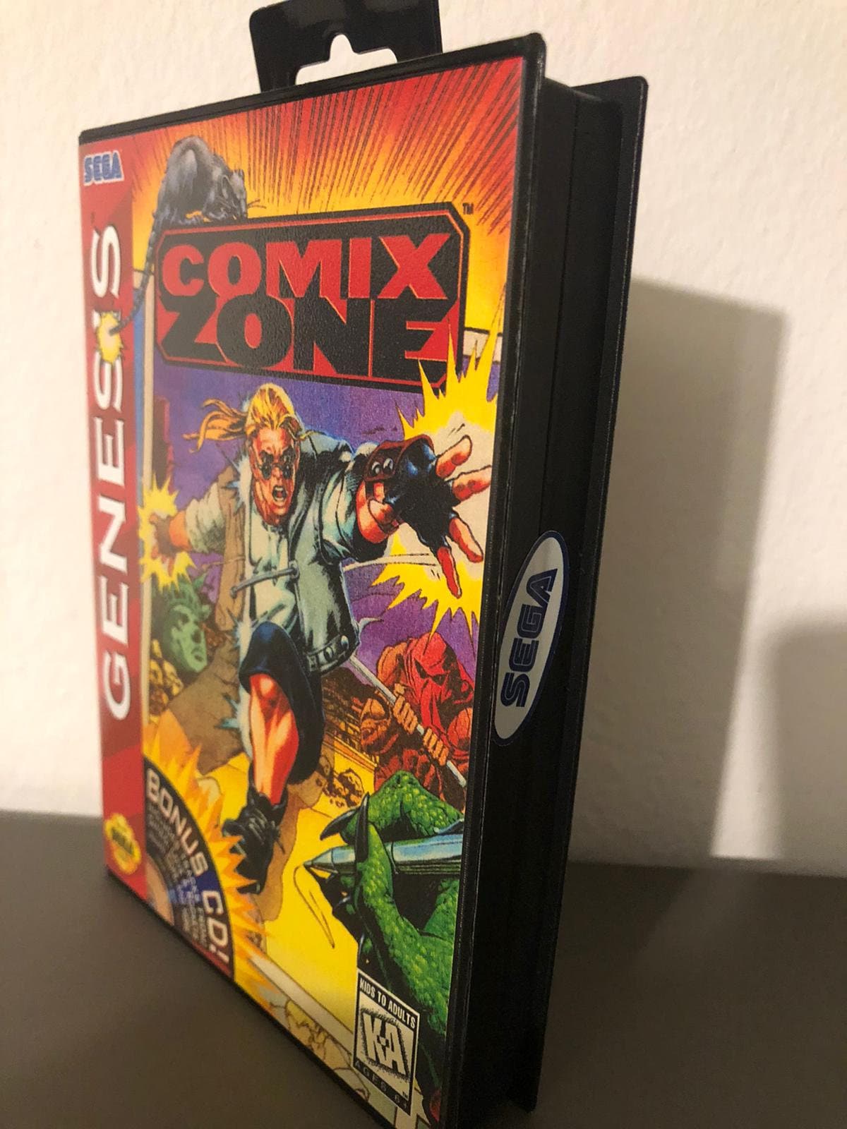 Comix Zone - USA Version - SEGA Mega Drive GENESIS - Etsy